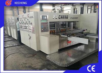 China High Speed Corrugated Flexo Printing Machine Roller Or Vacuum Transfer for sale