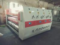 China Water Ink Corrugated Carton Flexo Printing Machine Lead Edge Feeding for sale
