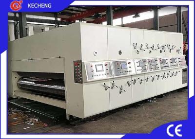 China Top Printing Printer Slotter Die Cutter / Corrugated Board Printing Machine for sale
