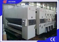 China High Speed 4 Color Flexo Printer Slotter Die Cutter Machine With Stacker CE Certification for sale
