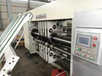 China High Speed Flexographic Box Printing Machine 3 Color 1 - 12mm Cardboard Thickness for sale