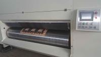 China 3 Color Carton Box Flexo Printer Slotter Machine Top Printing Roller Transfer for sale