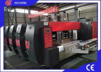 China 2 Color Flexo Printer Slotter Die Cutter Economic High Configuration Type Lead Edge Feeding for sale