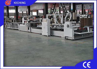 China 3 5 Layer Automatic Carton Folding Gluing Machine High Speed Corrugated for sale