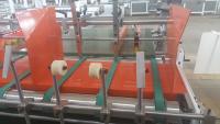 China Semi Auto Carton Folder Gluer Manual Control Double Glue Heads 4 6 Points for sale