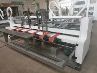 China Economic Lead Belt Feeding Corrugated Stitching Machine With Folding Gluing for sale
