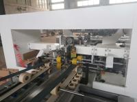 China Economic Lead Belt Feeding Corrugated Stitching Machine With Folding Gluing for sale