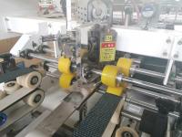 China Economic Lead Belt Feeding Corrugated Stitching Machine With Folding Gluing for sale