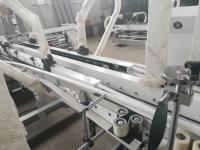 China Economic Lead Belt Feeding Corrugated Stitching Machine With Folding Gluing for sale