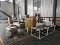 China Automatic Corrugated Box Stitcher Gluing with Double Servo CE Approved for sale