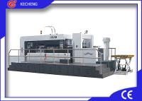 China Automatic Paperboard Die Cutting Creasing Machine with Stripping High Speed for sale
