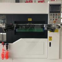 China Automatic Paperboard Die Cutting Creasing Machine with Stripping High Speed for sale