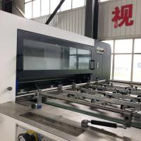 China Automatic Paperboard Die Cutting Creasing Machine with Stripping High Speed for sale