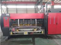 China 2 Color Flexo Folder Gluer Machine 600*1900 - 1600*2900mm Feed Range for sale