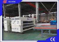 China 2 Color Flexo Printer Slotter Machine Chain Feeding for sale
