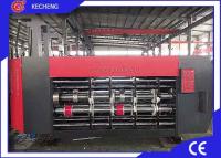 China 2 Color Flexo Folder Gluer Machine 600*1900 - 1600*2900mm Feed Range for sale