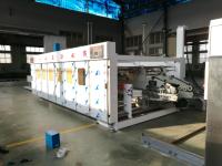 China Corrugated Cardboard Printer Slotter 250pcs / Min Die Cutter Gluer Inline for sale