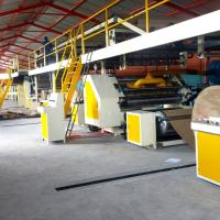 China Carton Box 180m / Min Corrugated Cardboard Production Line for sale