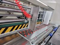 China Top Printing 5 Color Flexo Printer Slotter Die Cutter Stacker  Economic Model for sale