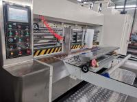 China Water Ink Steel Cover Flexo Printer Slotter Die Cutter for sale