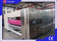 China Water Ink Steel Cover Flexo Printer Slotter Die Cutter for sale