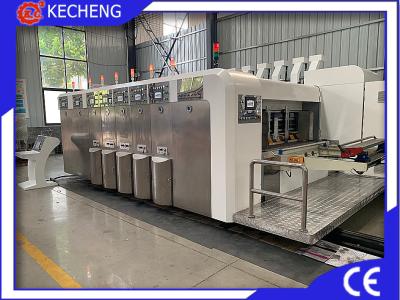 China Automatic Control 5 Color 200pcs/Min Printer Slotter Die Cutter for sale
