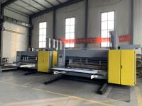 China 4 Color PLC Corrugated Flexo Printing Machine for sale