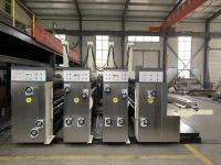 China 150pcs/Min Water Ink Flexo Printer Slotter Die Cutter for sale