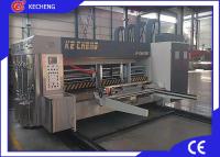 China Lead Edge Feeding Corrugated Carton Printer Slotter Die Cutter Machine For 2 Colors for sale