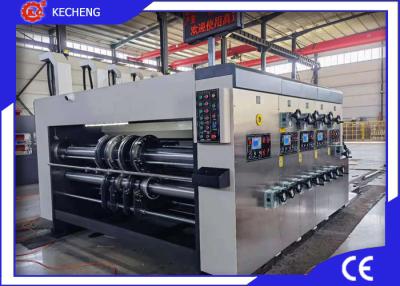 China Carton Box 3 Color Flexo Printer Slotter Machine For Corrugated Cardboard for sale