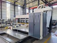 China Carton Box 3 Color Flexo Printer Slotter Machine For Corrugated Cardboard for sale