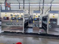 China Carton Box 3 Color Flexo Printer Slotter Machine For Corrugated Cardboard for sale
