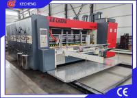 China 2 Color 150pcs/Min Corrugated Flexo Printer Slotter Die Cutter for sale