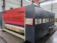 China 2 Color 150pcs/Min Corrugated Flexo Printer Slotter Die Cutter for sale