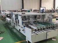 China Automatically Feeding 1400mm Carton Folder Gluer For Boxes for sale