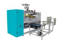 China Semi Automatic 30mm Corrugated Box Stitcher Machine Double Servo for sale