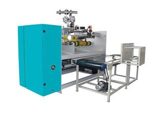 China Semi Automatic 30mm Corrugated Box Stitcher Machine Double Servo for sale