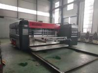 China 1224mm Multicolour Printing Slotting Machine Quenched Gears for sale