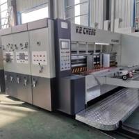 China 3 Colors Cardboard Carton Box Printing Slotting Machine CE for sale