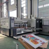 China Automatic 3 Ply Hd Flexo Printing Slotting Machine Corrugated Cardboard for sale