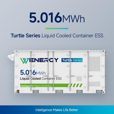 China 5.016 MWh Utility Battery Storage System With Liquid Cooling 1500V Platform For Grid Use for sale