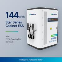China 144kWh Multi Function Commercial Battery Storage System For Solar And EV Charging for sale