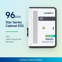 China 96kWh Solar Diesel Hybrid Power System ESS Cabinet with Liquid Cooling and IP55 Protection for sale