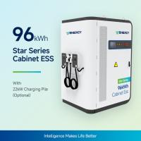 China 96kWh Solar Diesel Hybrid Power System ESS Cabinet with Liquid Cooling and IP55 Protection for sale