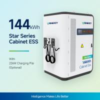 China 144kWh Liquid Cooling Solar Diesel Hybrid Energy Storage System Cabinet with 125kW Rated Power for sale