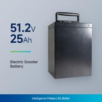 China Swappable IP67 E Motorcycle Battery , 51.2V 60V 25Ah Electric Scooter Lithium Battery for sale
