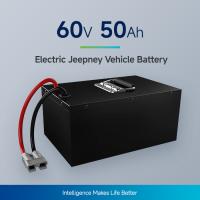 China 60V50Ah IP65 Lithium E Motorcycle Battery , Mini Jeepneys Vehicle Battery For Tricycle for sale