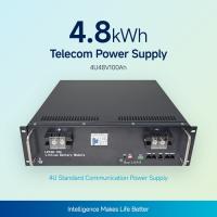 China 4.8KWh Telecom LiFePO4 Lithium Battery Pack Power Station For Mobile Station Power Supply for sale
