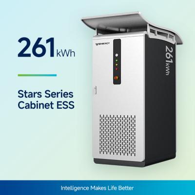 China 261kWh Commercial BESS Cabinet with 125kW Hybrid Inverter (PV Integration) for sale