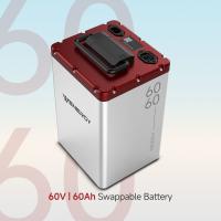 China Long-Life 60V 60Ah Lithium Motorcycle Battery – Smart BMS, IP67, Built for Swapping & Delivery Fleets for sale